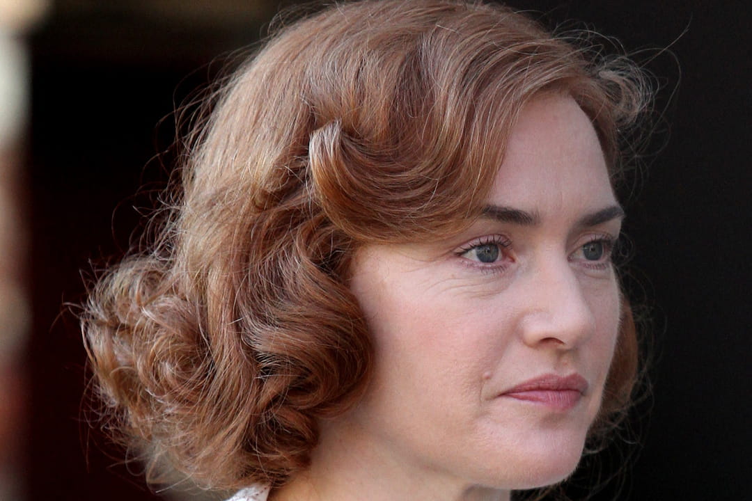 Le carré roux rétro de Kate Winslet