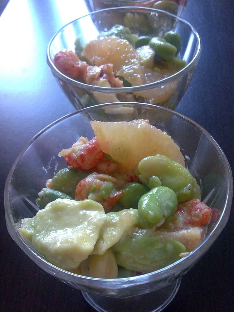 Recette de Salade de fèves rafraîchissante