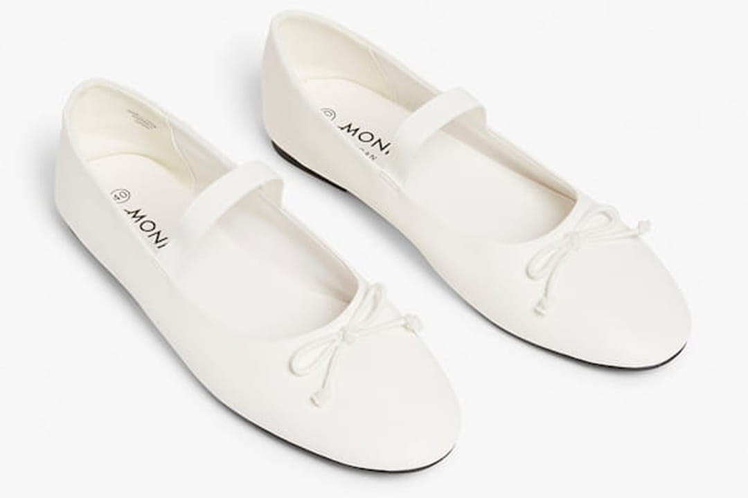 Ballerines blanches