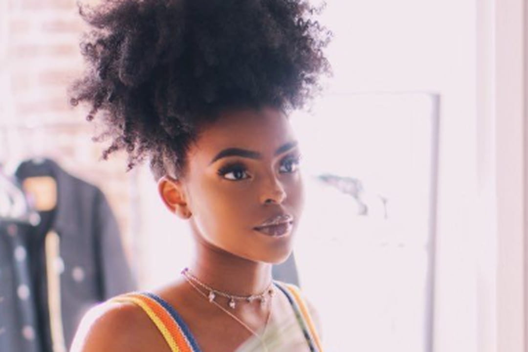 Le chignon afro