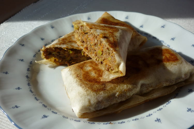 Recette de Bricks aux épices
