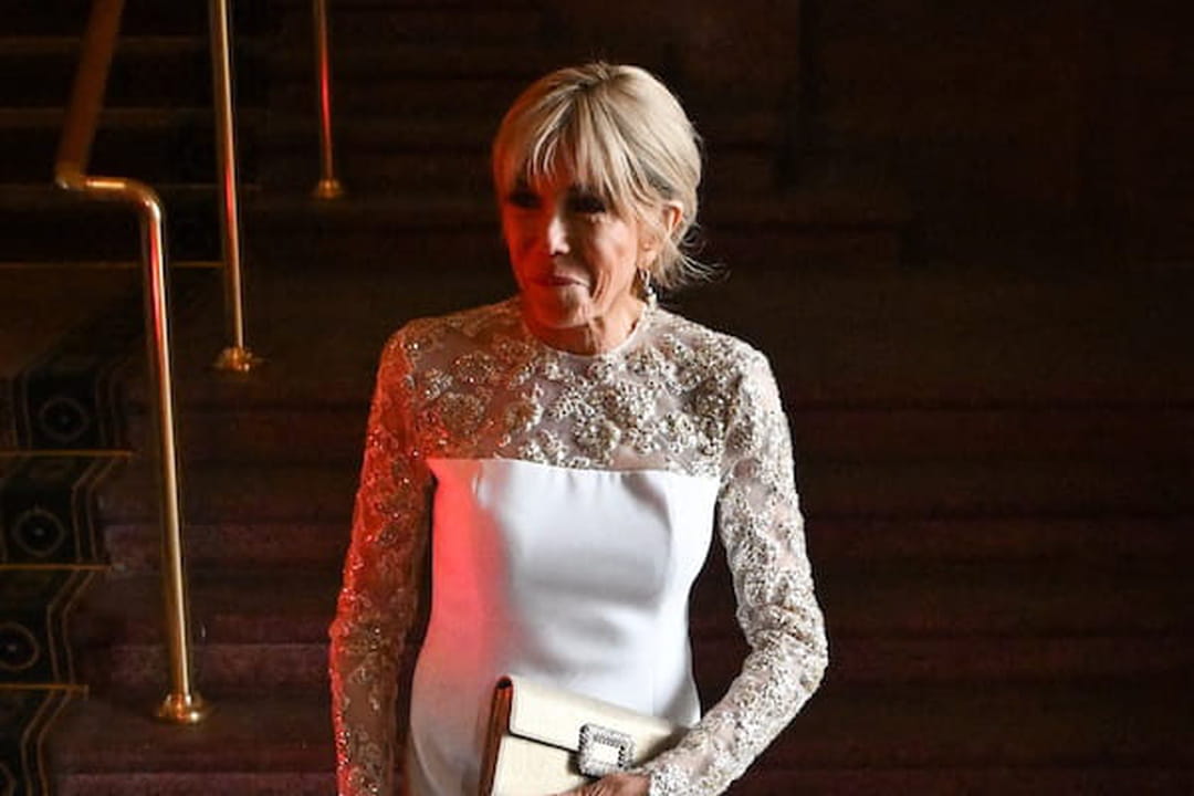 Brigitte Macron renversante dans une robe du soir qui en jette en Norvège