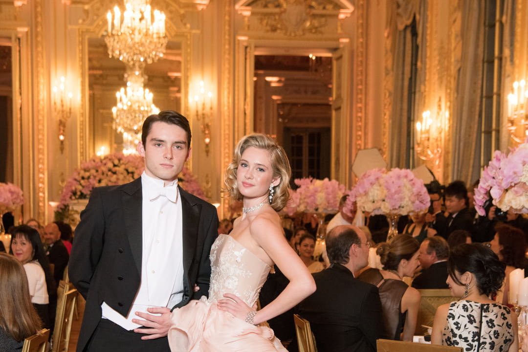 Elizabeth Starling Louis et son cavalier John Jeffry Louis IV