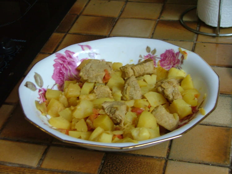 Recette de Porc Colombo