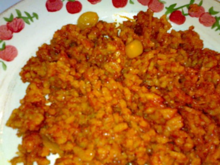 Risotto à la viande