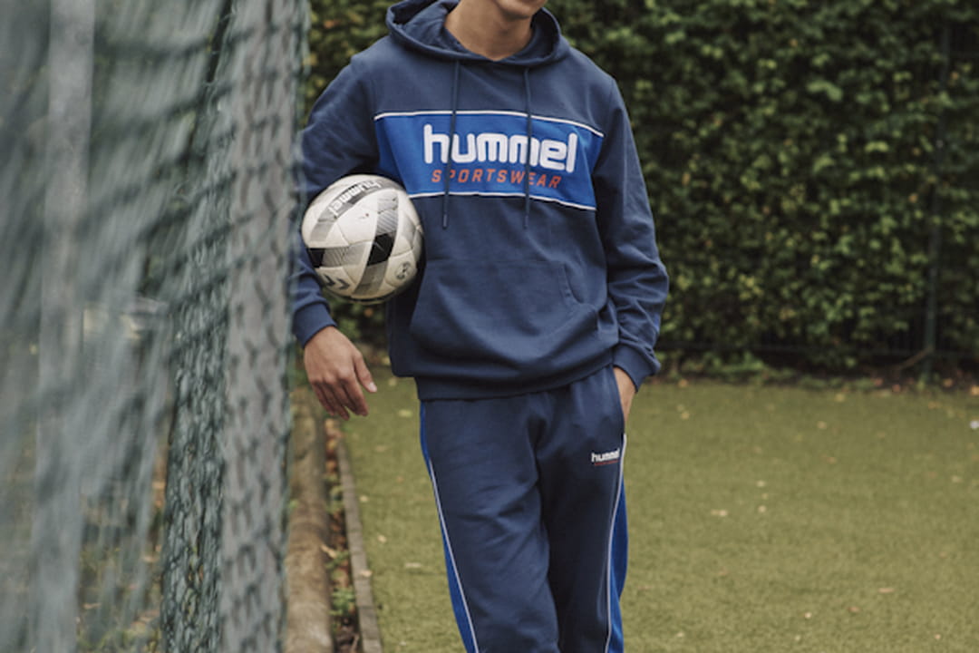 Sweatshirt et jogging bleu