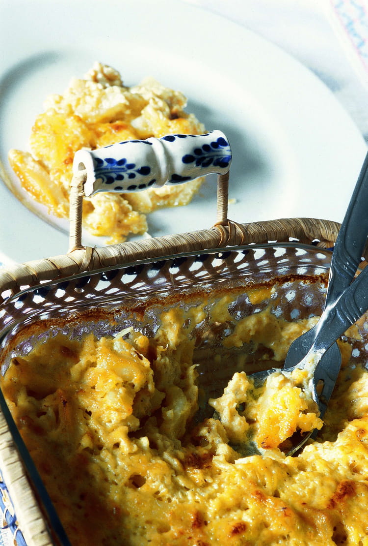 Recette de Morue à la crème fraîche (Bacalhau com natas) : la recette ...