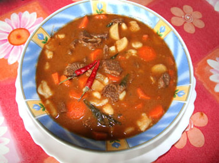 Recette de Le goulash