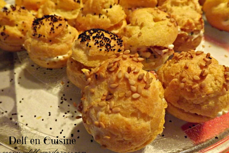 Recette de Choux salés pour l'apéro