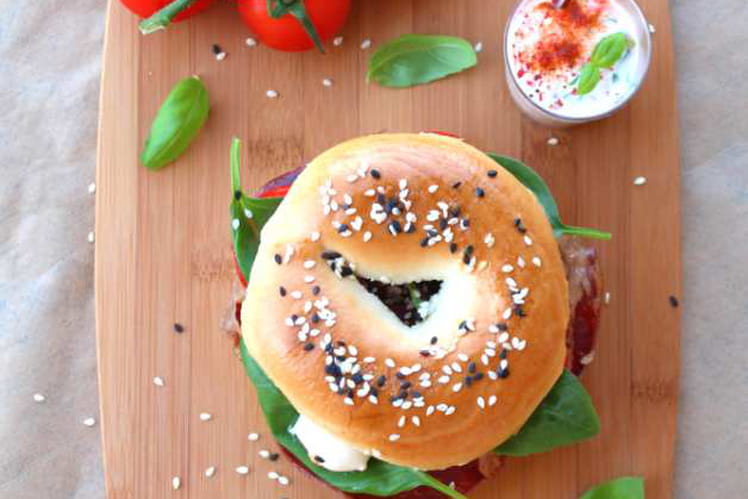 Recette de Bagel à l'italienne : la recette facile