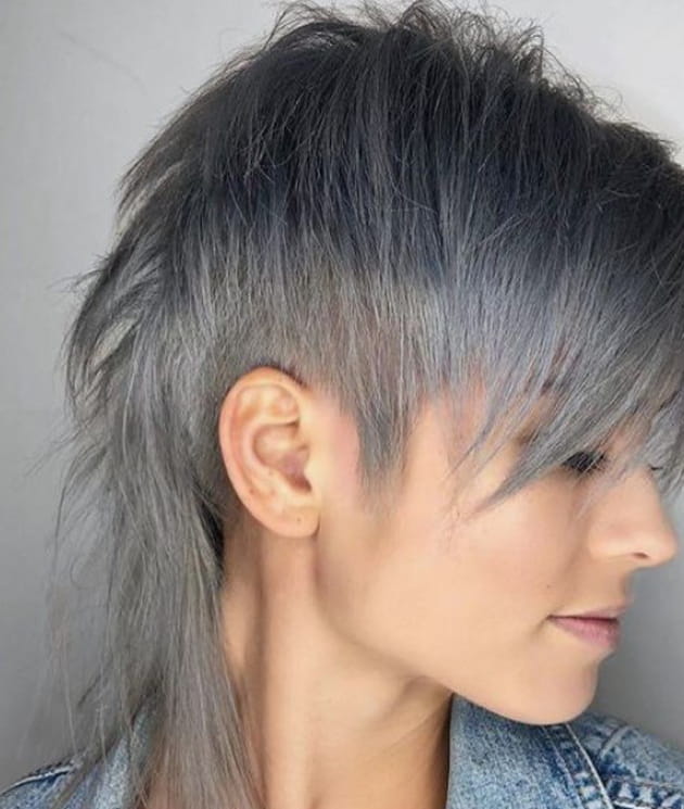 La coupe mulet asymétrique