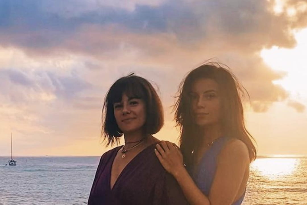 Alizée et sa fille Annily