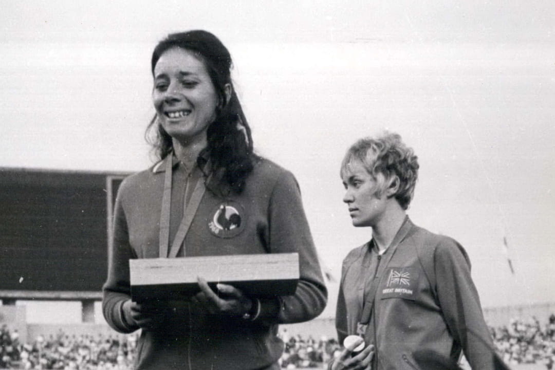 L'athlète Colette Besson en 1968