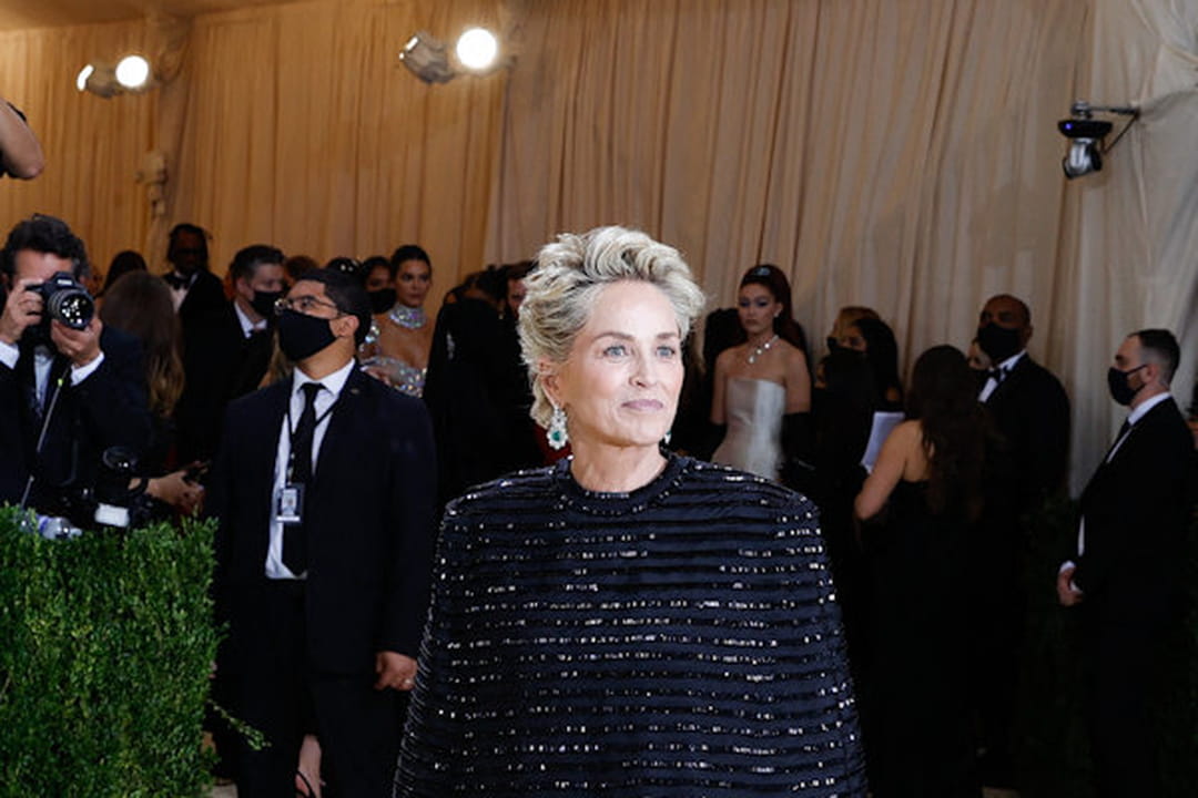 Sharon Stone en Thom Browne