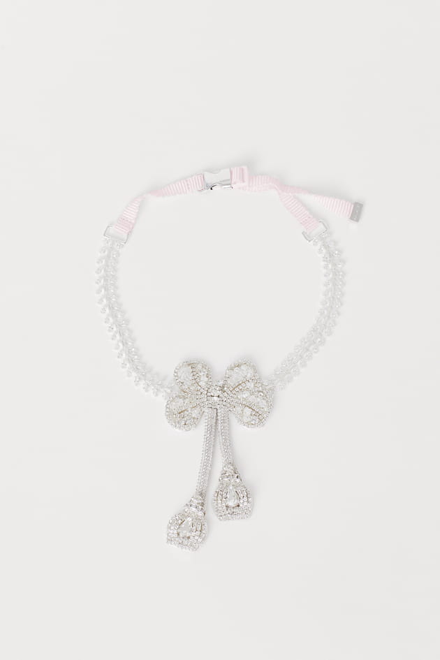 Collier avec strass pré-collection Giambattista Valli X H&M