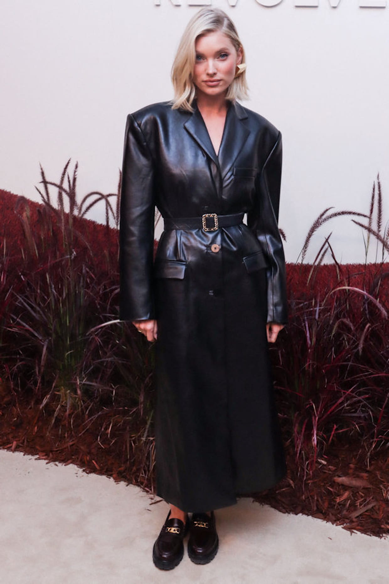 Elsa Hosk à la présentation VIP Revolve Gallery