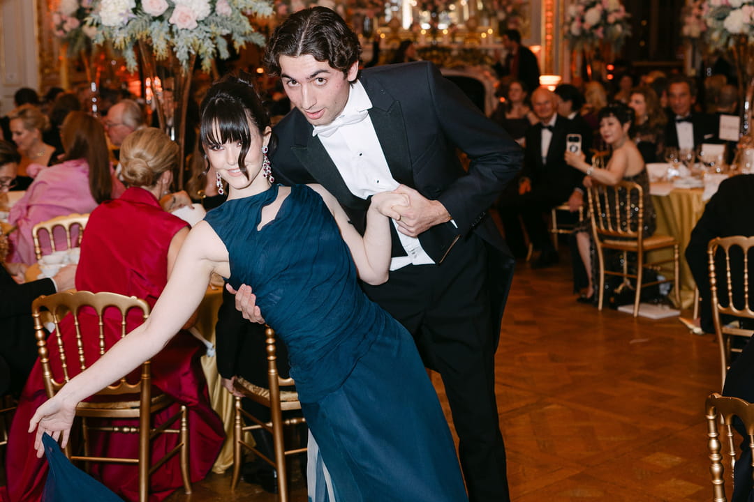 Eirini Zarifi et son cavalier Gabriel de Kergorlay mènent la danse au ...