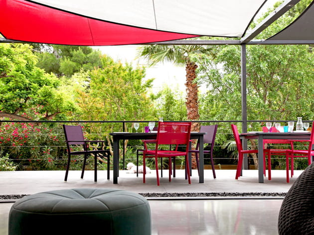 Terrasse en couleurs