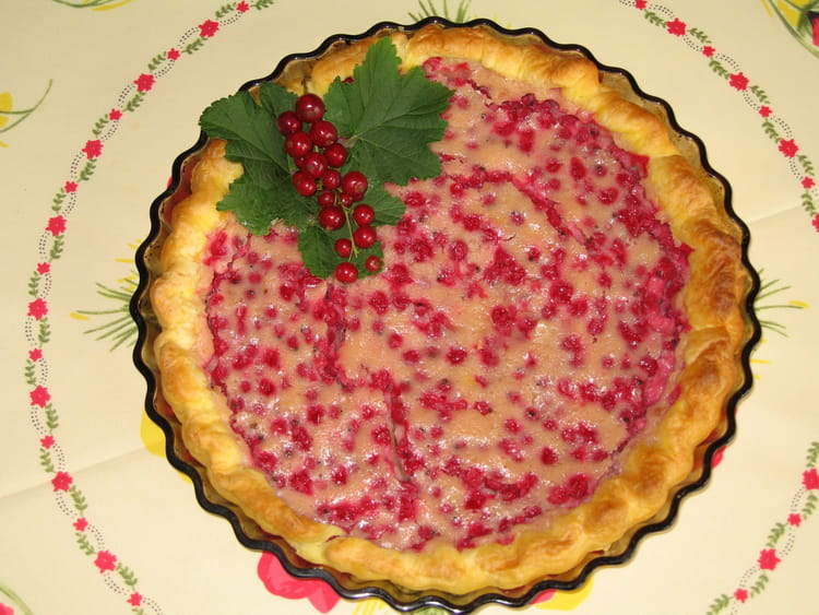 Tarte aux groseilles classique