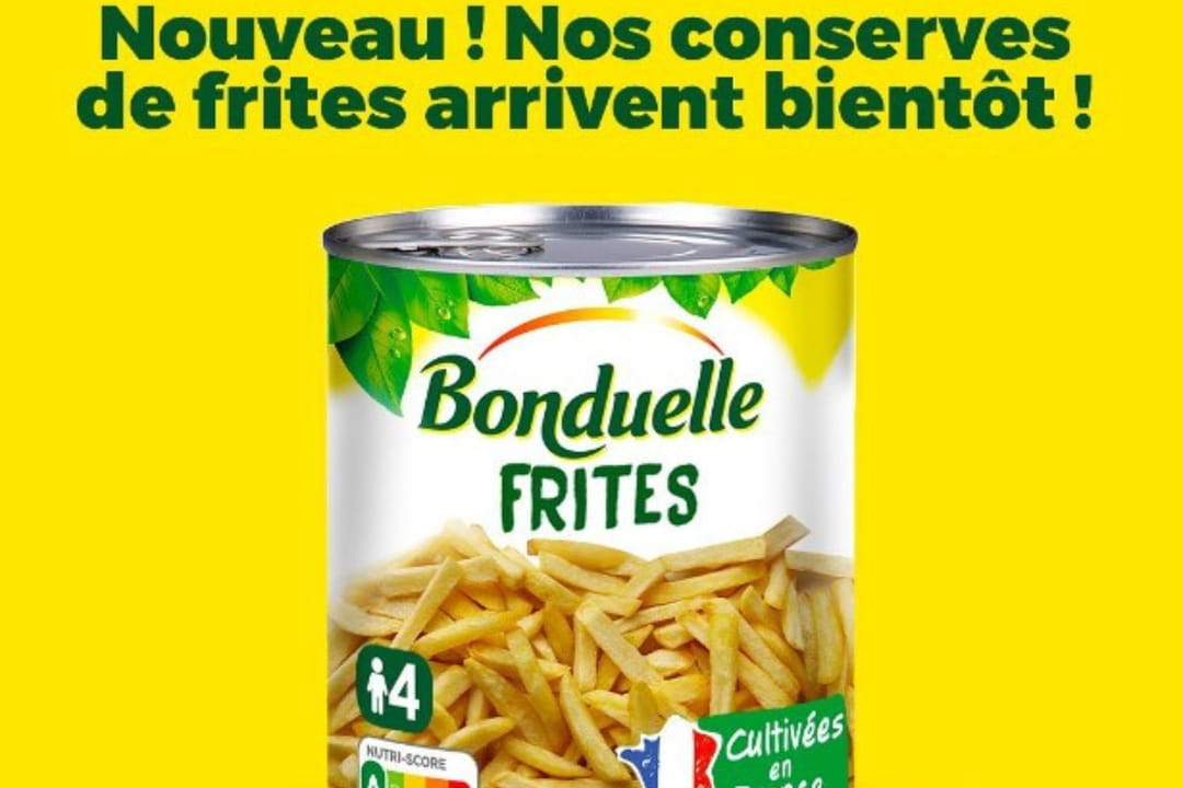 Bonduelle vend des conserves de frites