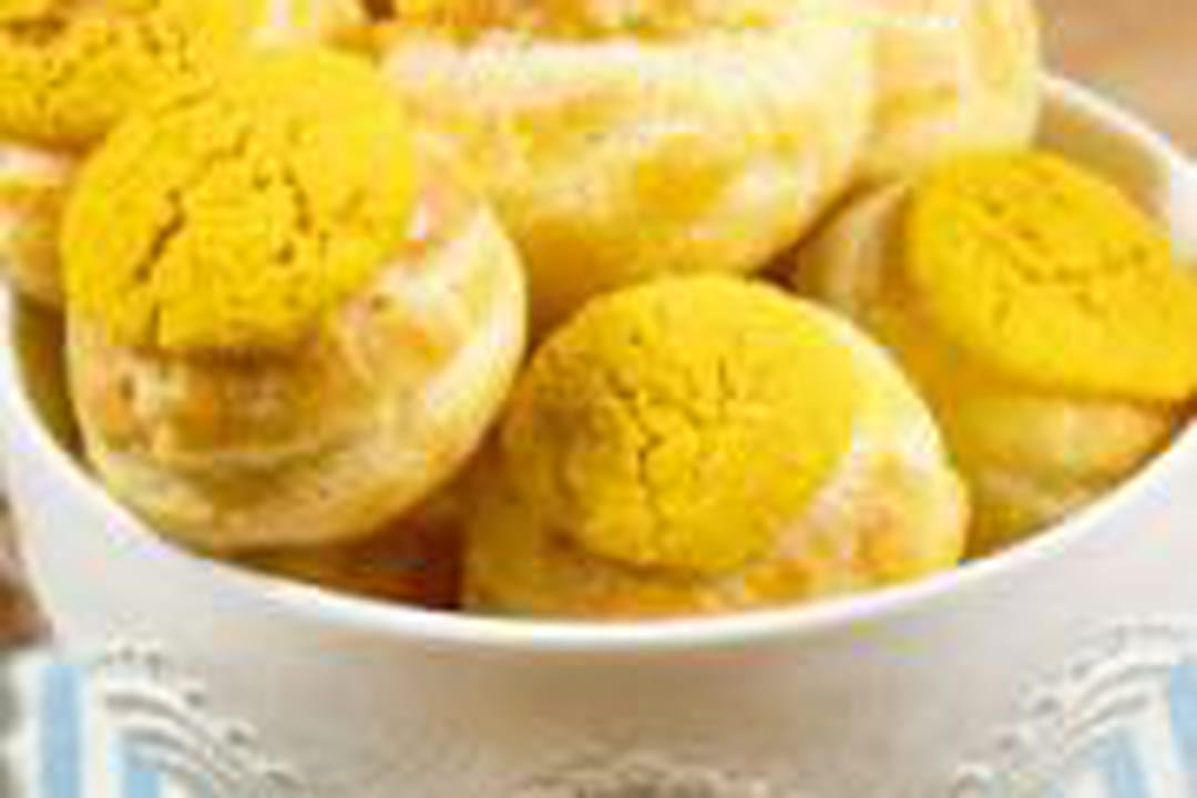 Petits choux au citron