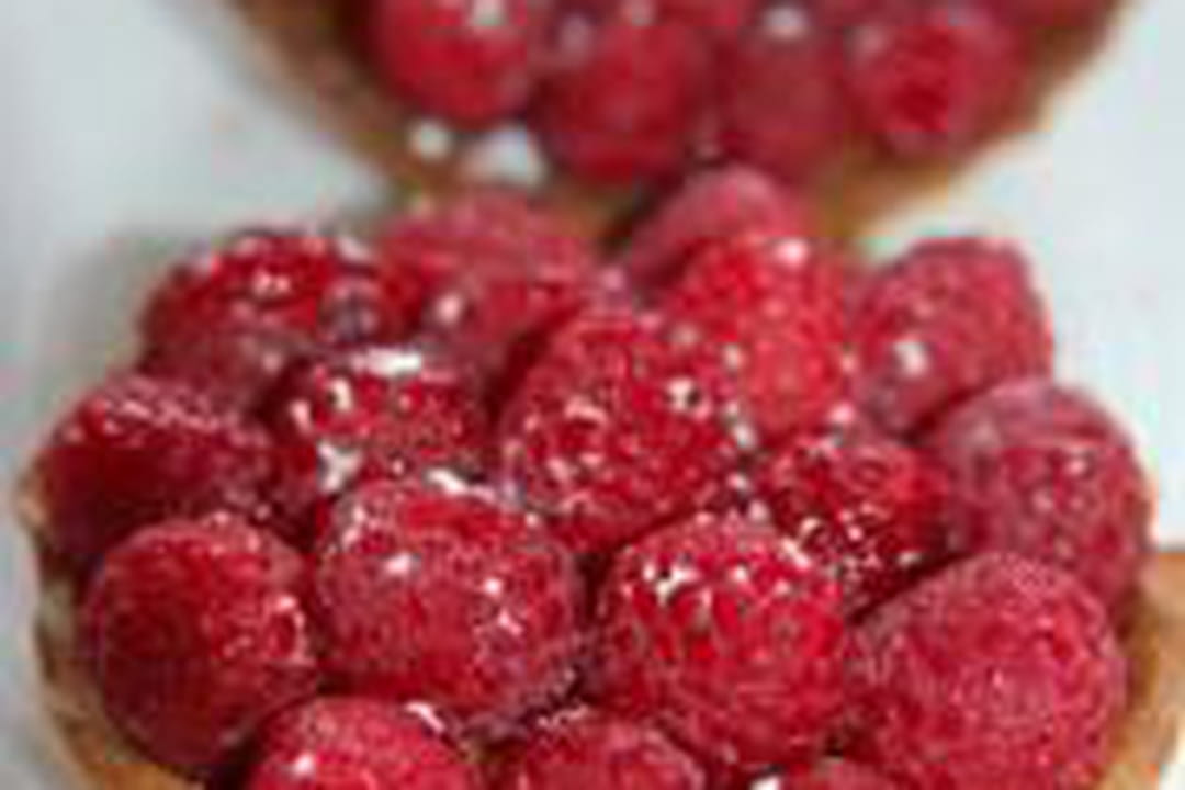 Tartelettes amandine aux framboises