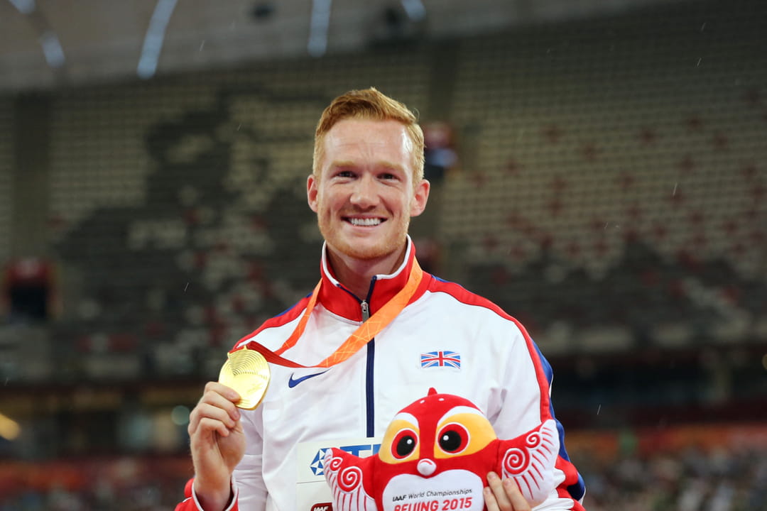 L'athlète Greg Rutherford