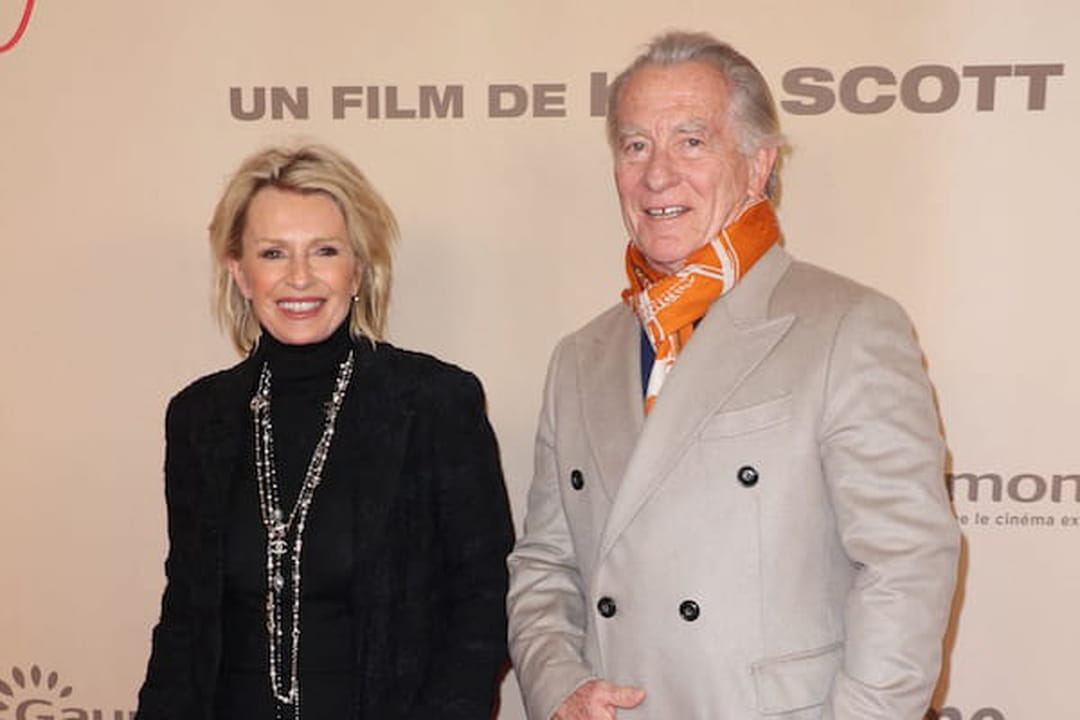 Le couple Sophie Davant et William Leymergie tout en élégance pour cette avant-première