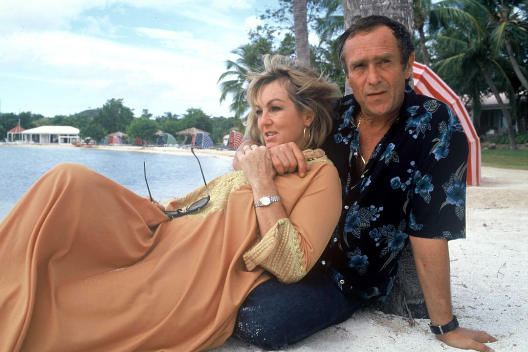 Avec Marc Simenon, en 1990