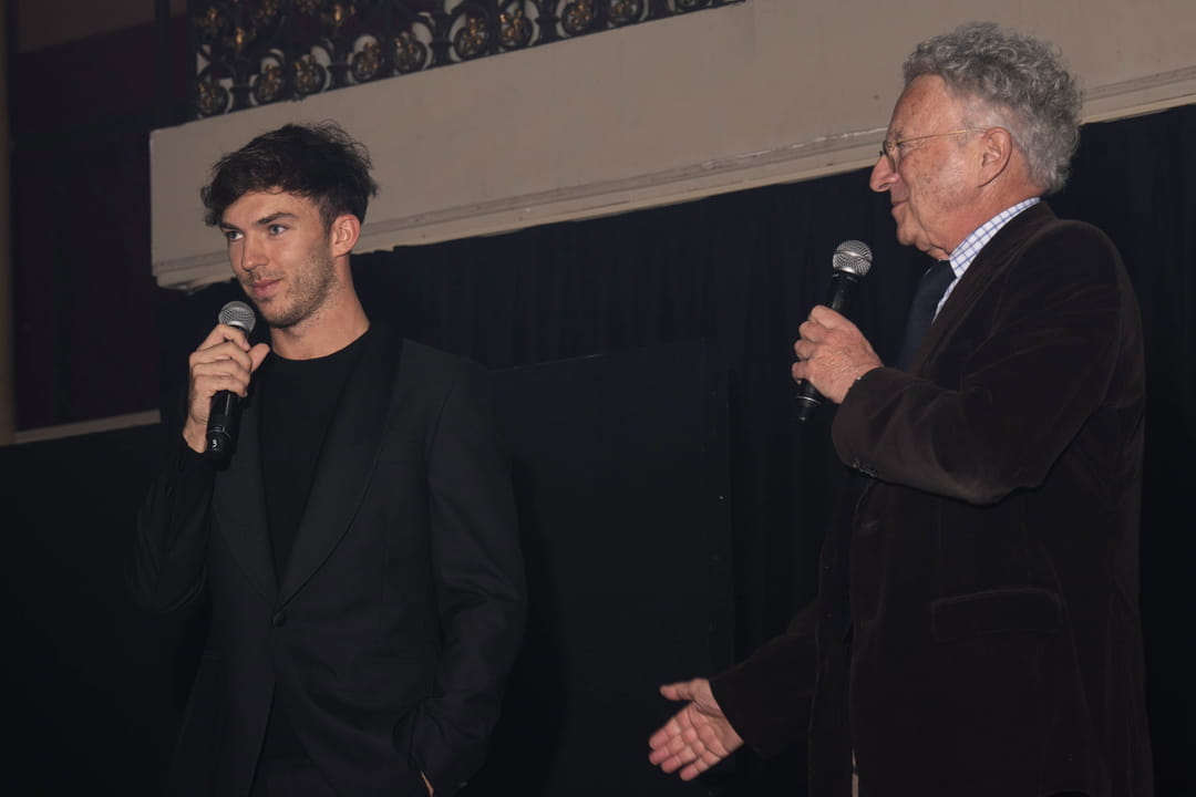 Pierre Gasly et Nelson Monfort au Gala Make-A-Wish 2023