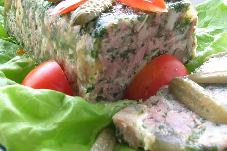 Recette de Pâté de tête persillé