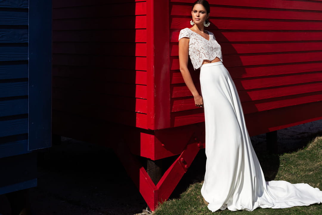 Robe de mariée Kiara, Fabienne Alagama