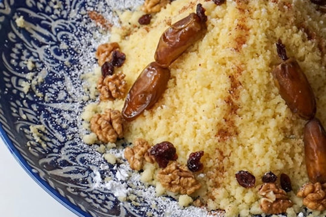 La seffa ou le coucous sucré aux fruits secs