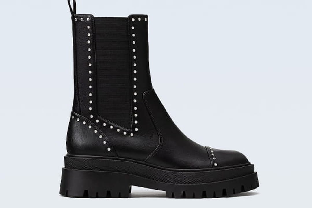 Bottines à strass
