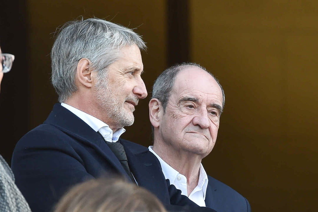 Antoine de Caunes et Pierre Lescure