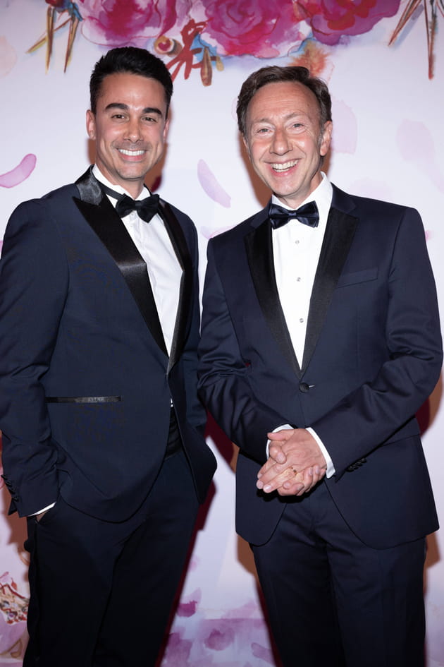 Stéphane Bern avec son compagnon Yori Bailleres