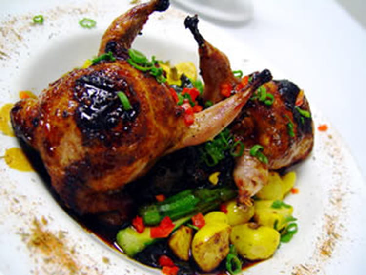 Recette de Cailles farcies aux épices