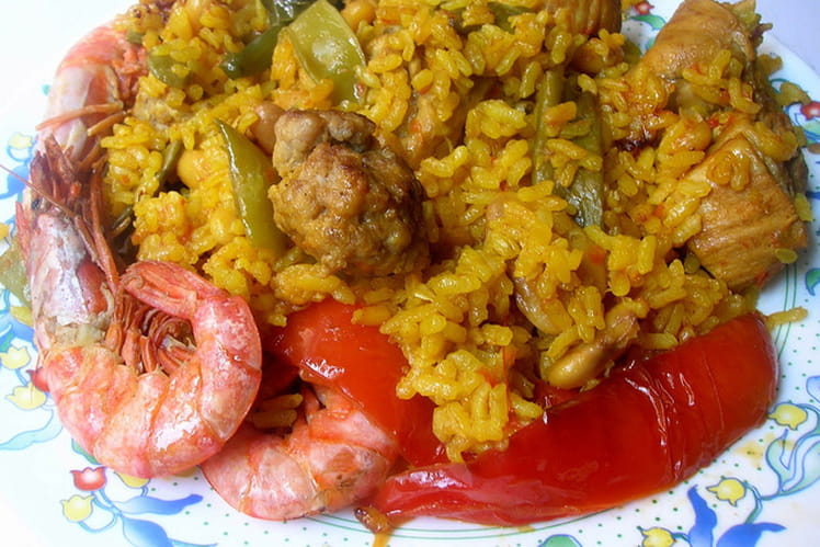 Recette de La vraie paella : la recette facile