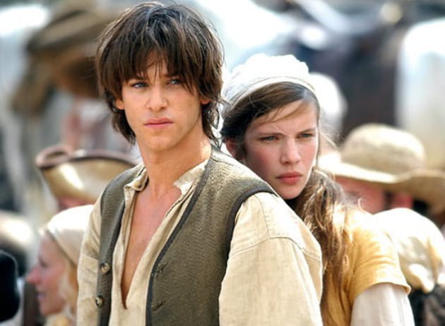Gaspard Ulliel et Judith Davis dans Jacquou Le Croquant (2007)