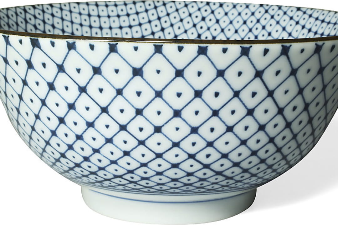 Bol Arita et Mino Shibori chez A ma table