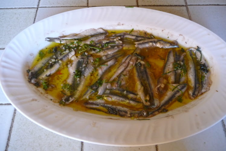 Recette Anchois au naturel