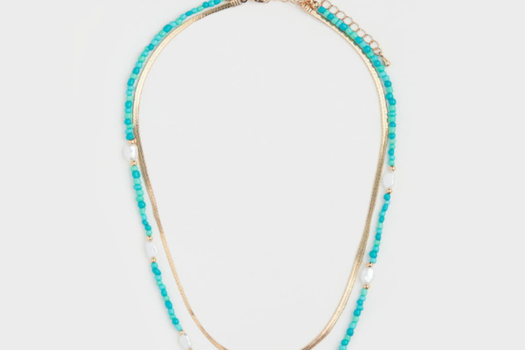 Collier à deux rangs