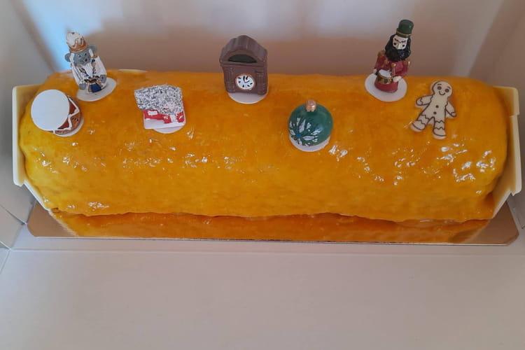 Recette de Bûche clémentine marrons