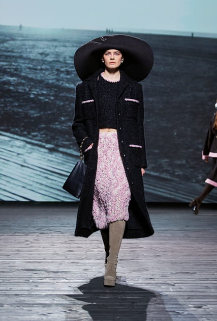 Look 8 du défilé Chanel automne-hiver 2024-2025