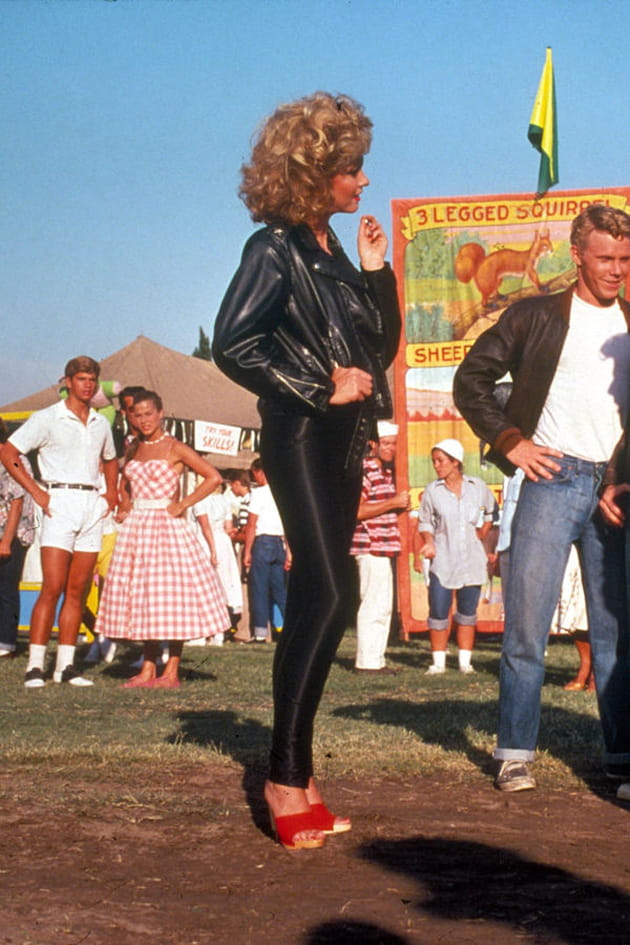 Sandy Olsson jouée par Olivia Newton-John dans "Grease"