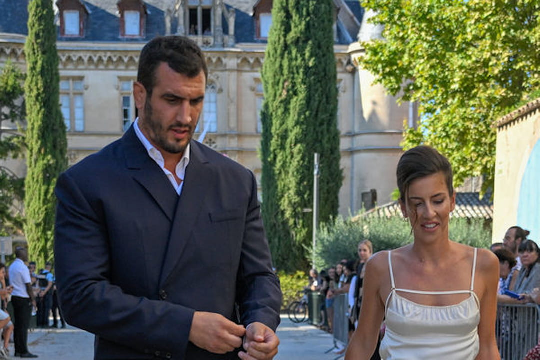 Yoann Maestri et une invitée le 27 août 2022