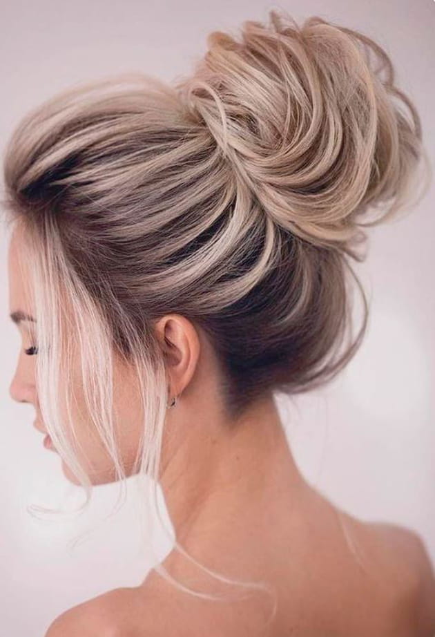 Le chignon volume