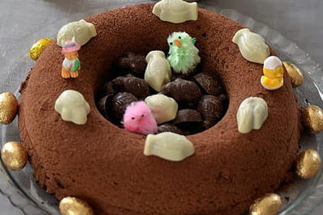 Nid de Pâques au chocolat