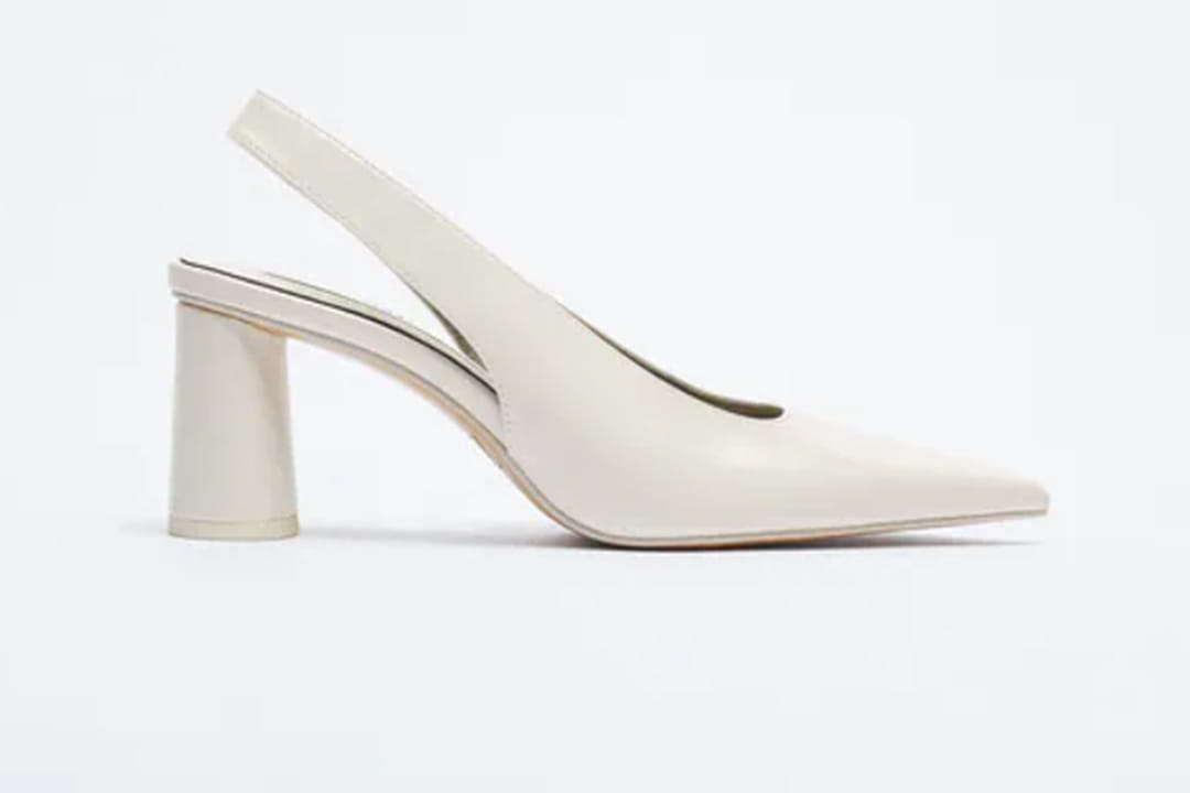 Chaussures à talons larges de Zara