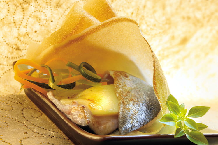 Recette Omble Chevalier au Beaufort en papillote